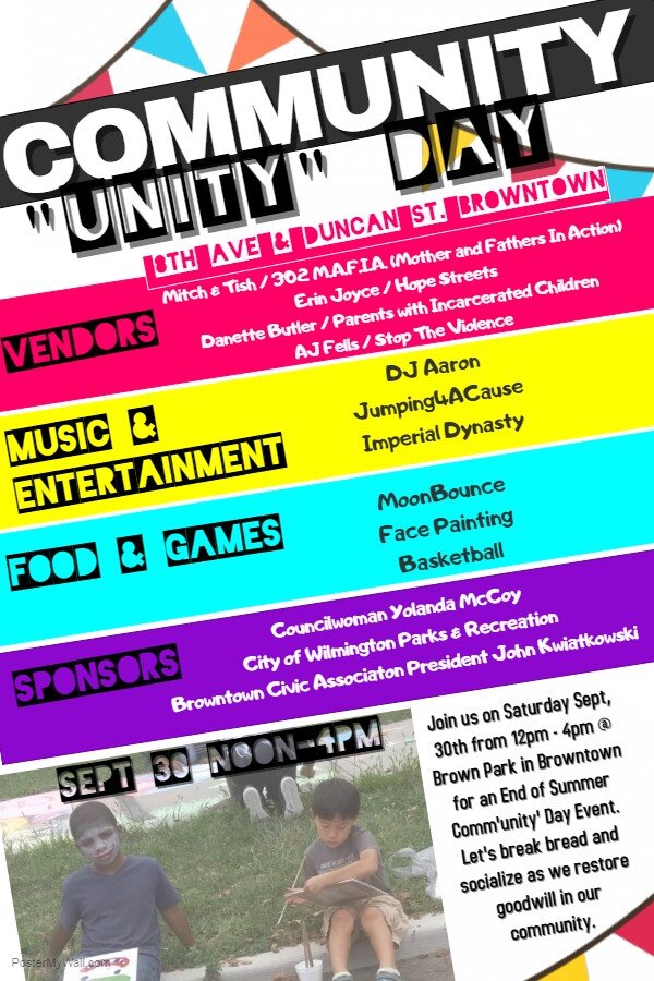 6th District Community “Unity” Day – Wilmington City Council