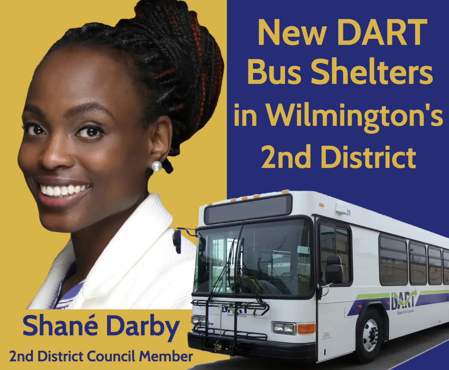 Wilmington’s 2nd District receives DART Bus Stop Improvements ...